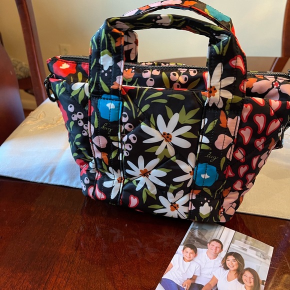 lug | Bags | Lug Small Crossbody With Tote Handles Dory Mini Floral ...